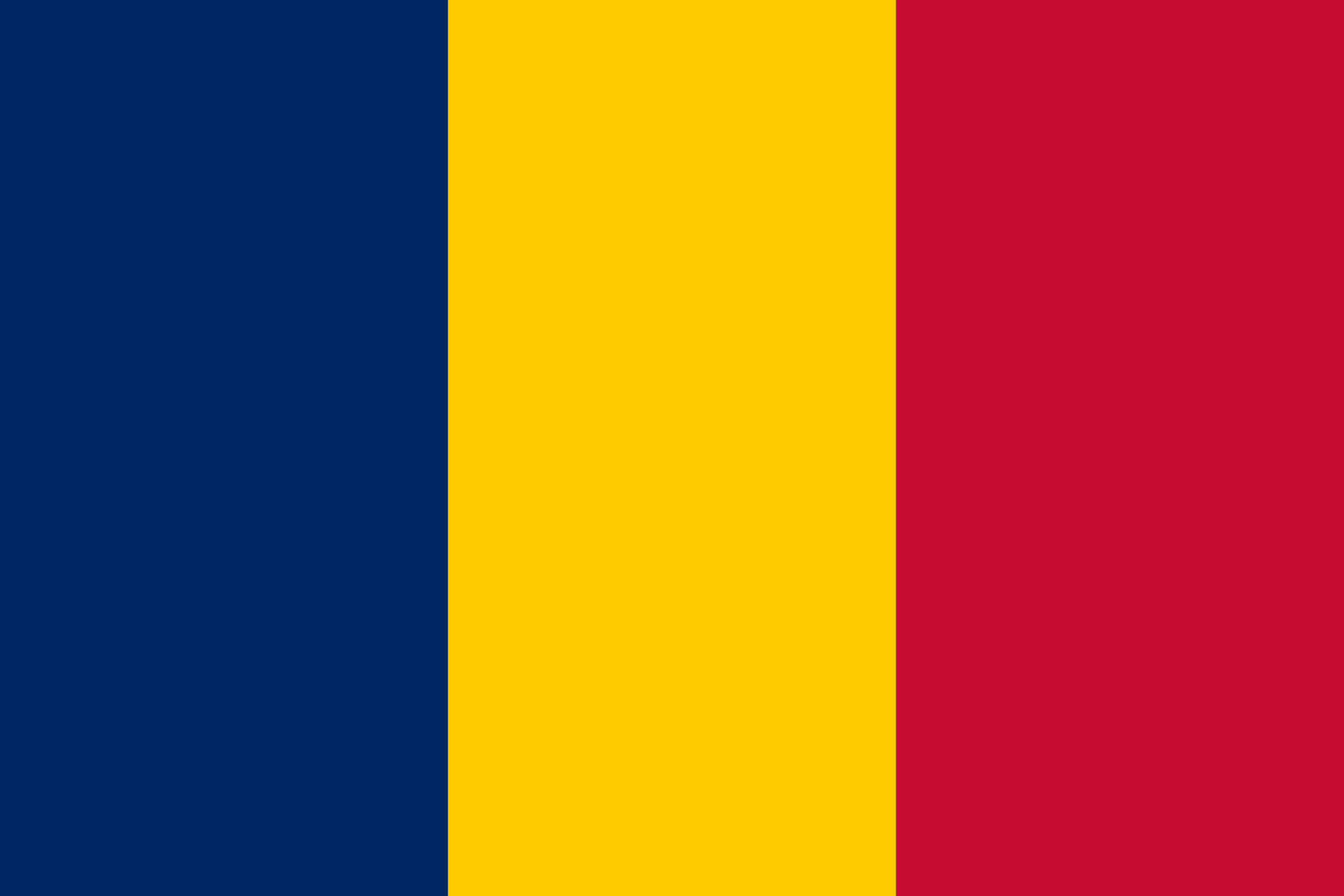 Bandeira do Chade | Bandeirasnacionais.com