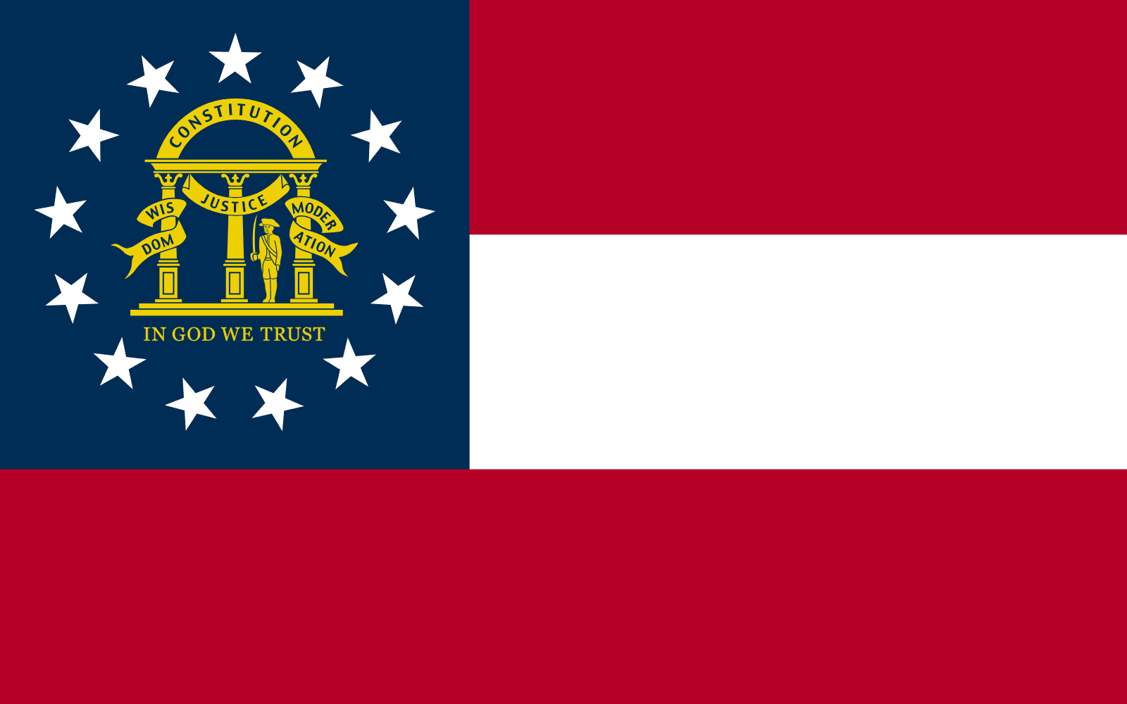 Bandeira da Geórgia | Bandeirasnacionais.com